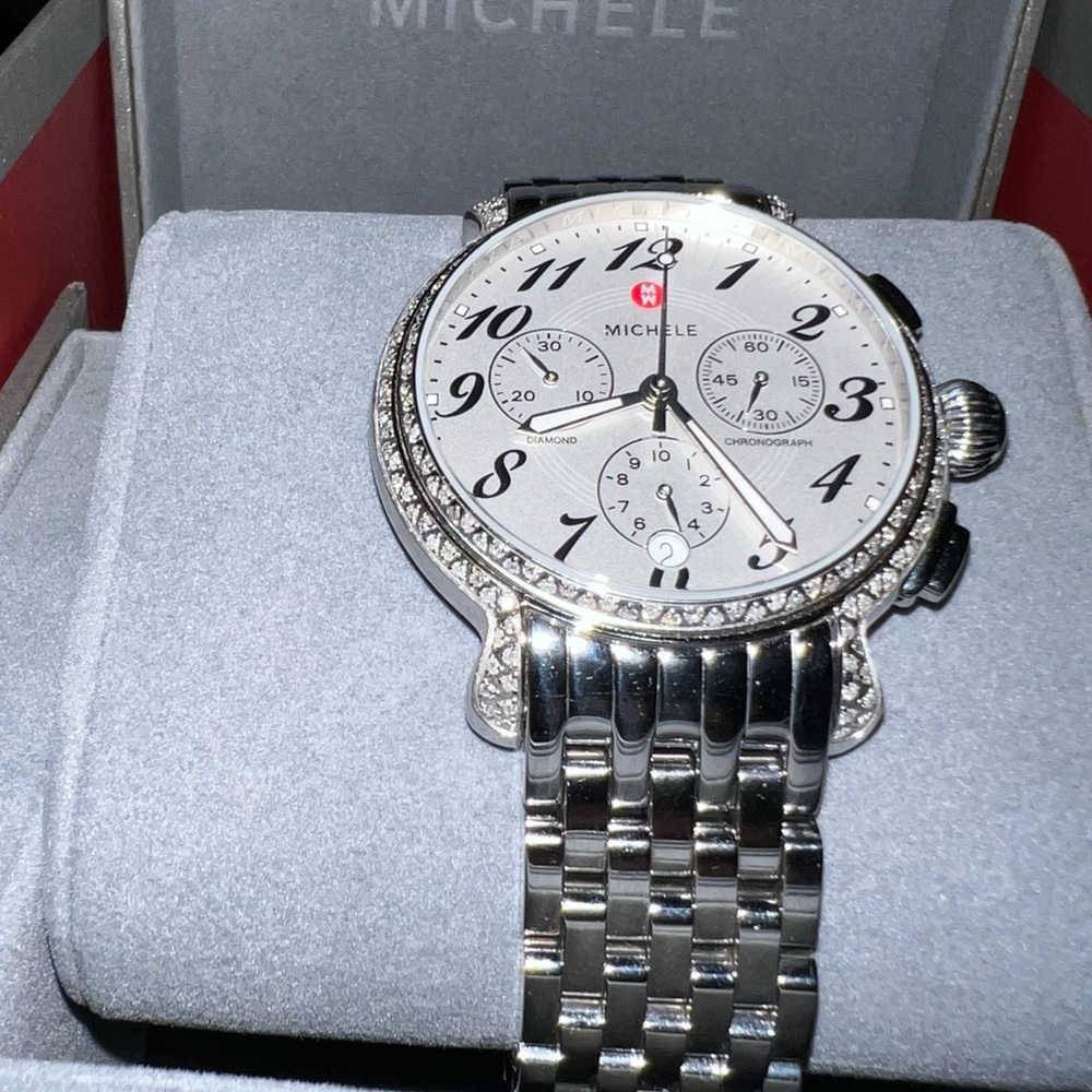 Michelle Womans Stainless Steel Watch - Gem